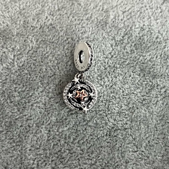 Pandora | Jewelry | Pandora Twotone Shooting Star Double Dangle Charm ...